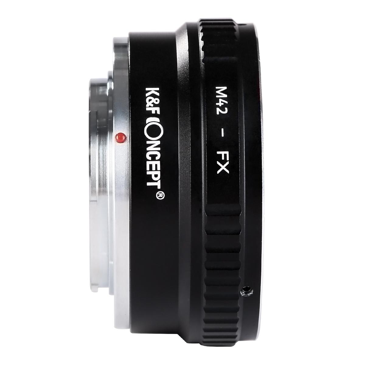 K&F Adapter für M42 Objektiv auf Fuji X Mount Kamera - KENTFAITH