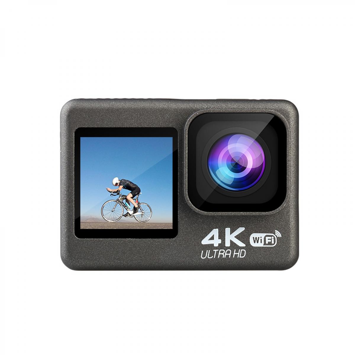 4K 30FPS Dual-Screen Waterproof Sports Camera Support Wifi Control ...