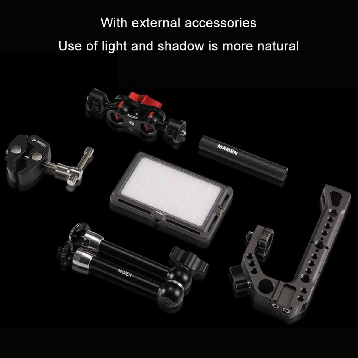 Ultra-thin portable mini two-color LED fill light, 3000K-6500K ...