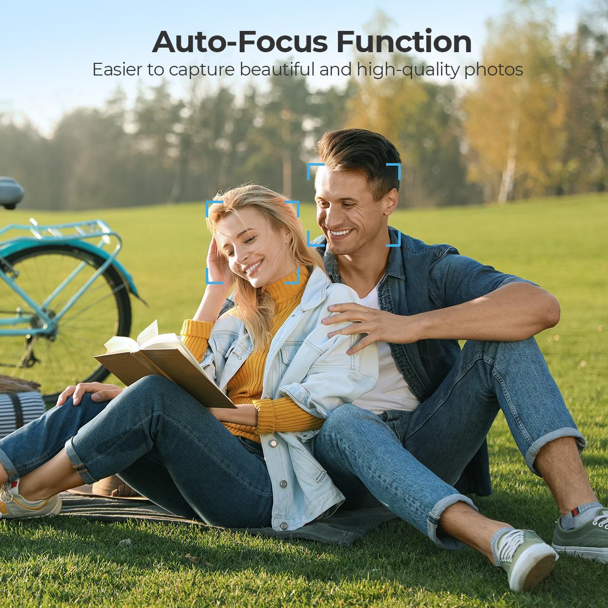 Câmera digital 5K para iniciantes Flip Screen para Selfie 5X Zoom ...