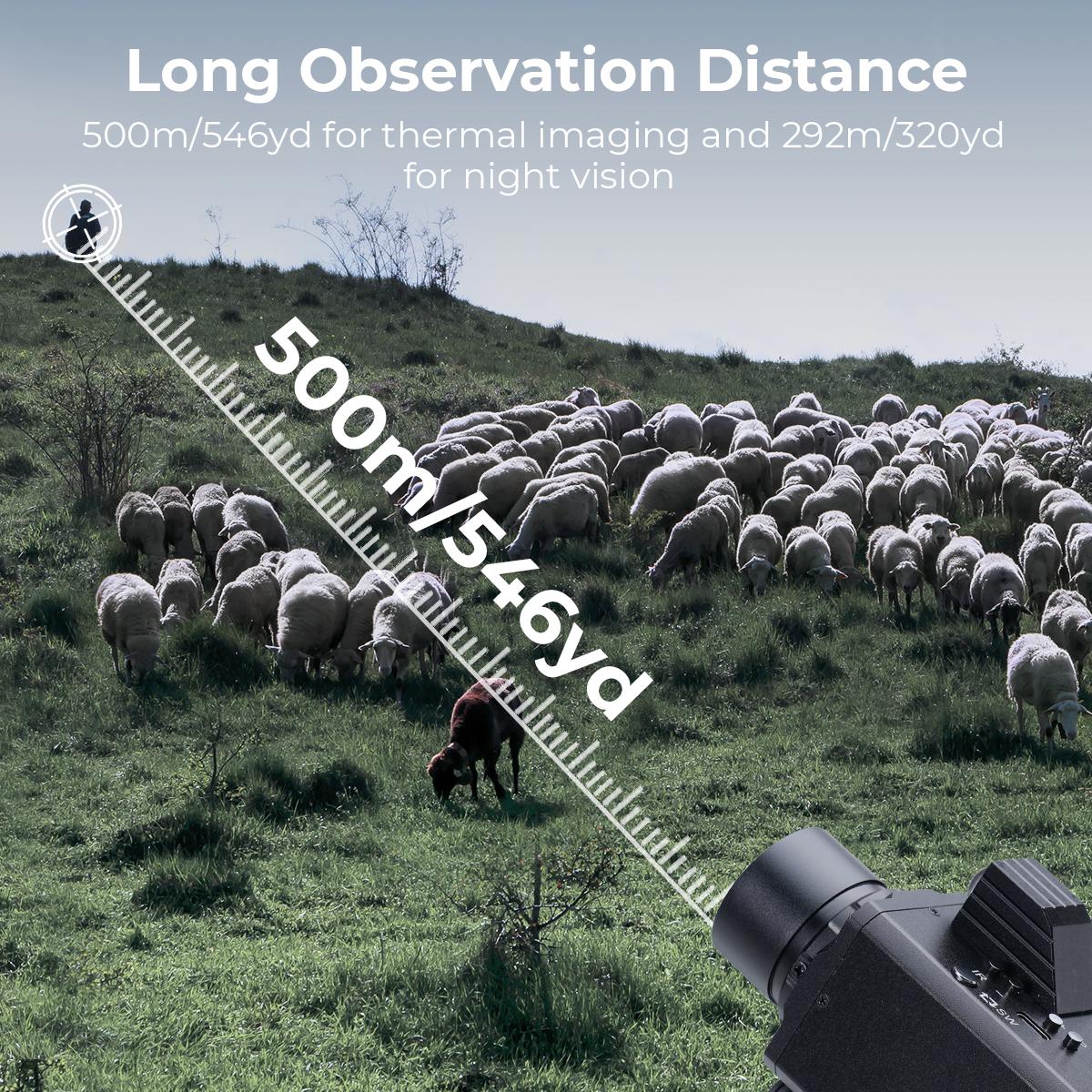 Monokular Mit Kamera 4K-Infrarot-Nachtsicht, 60Hz - KENTFAITH