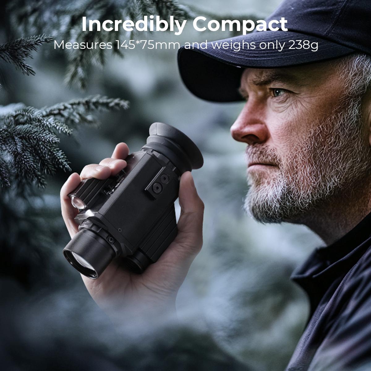 Thermal Imaging Monocular with 4K Infrared Night Vision 60Hz Frame Rate ...