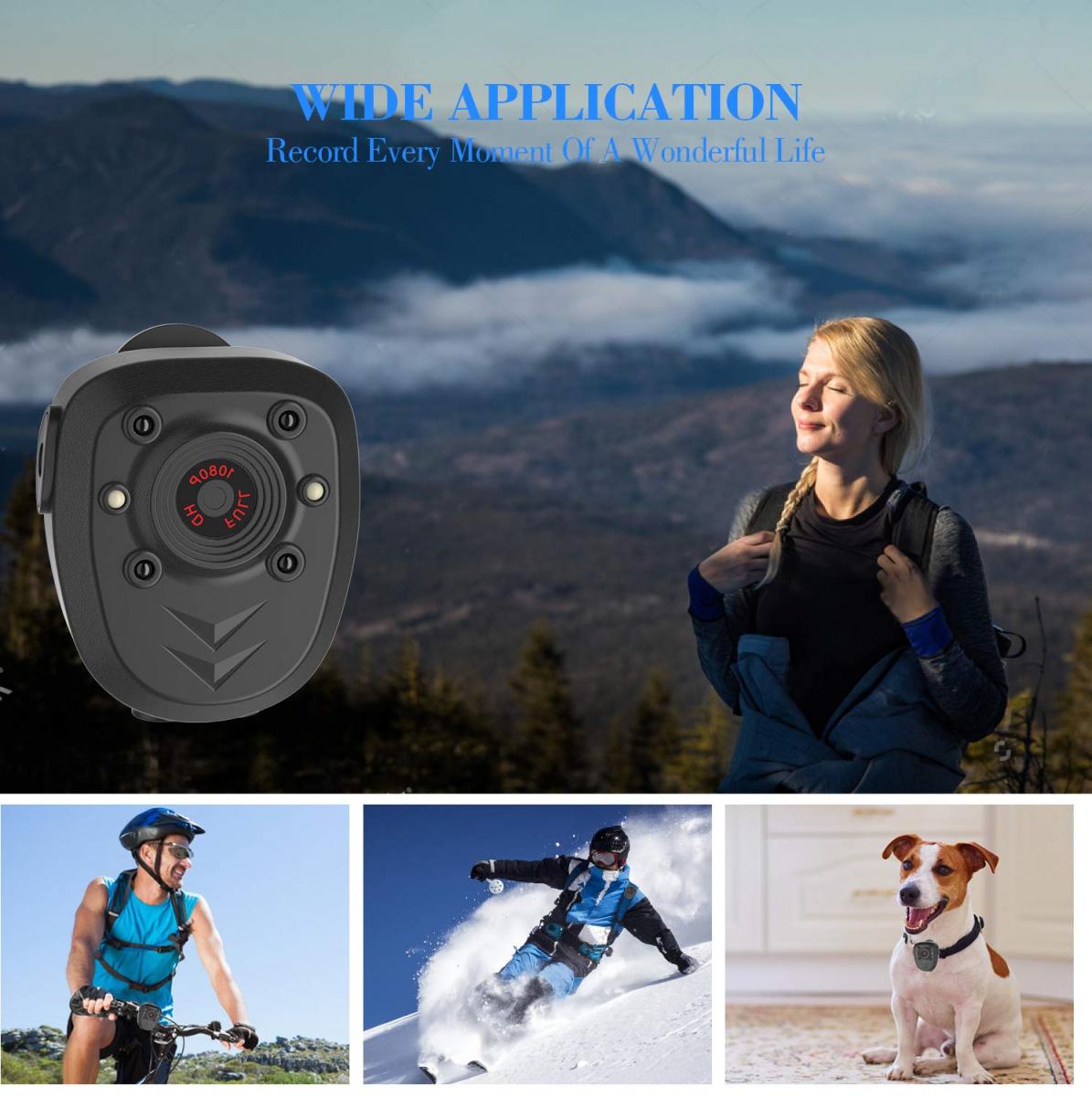 Portable Camera, Built-in 32GB Memory Card - K&F Concept