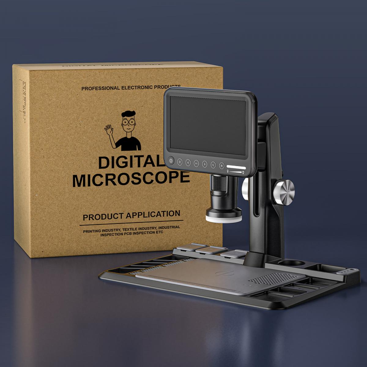 7-inch high-definition Digital Microscope, 12 million pixels, touch ...