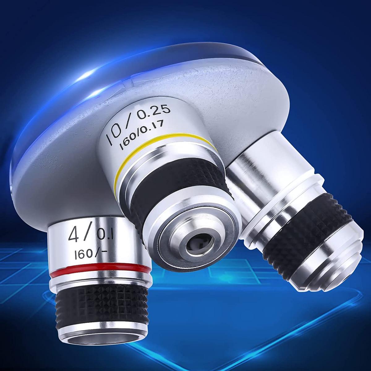 Monocular biological optical microscope, 40x-5000X, suitable for ...