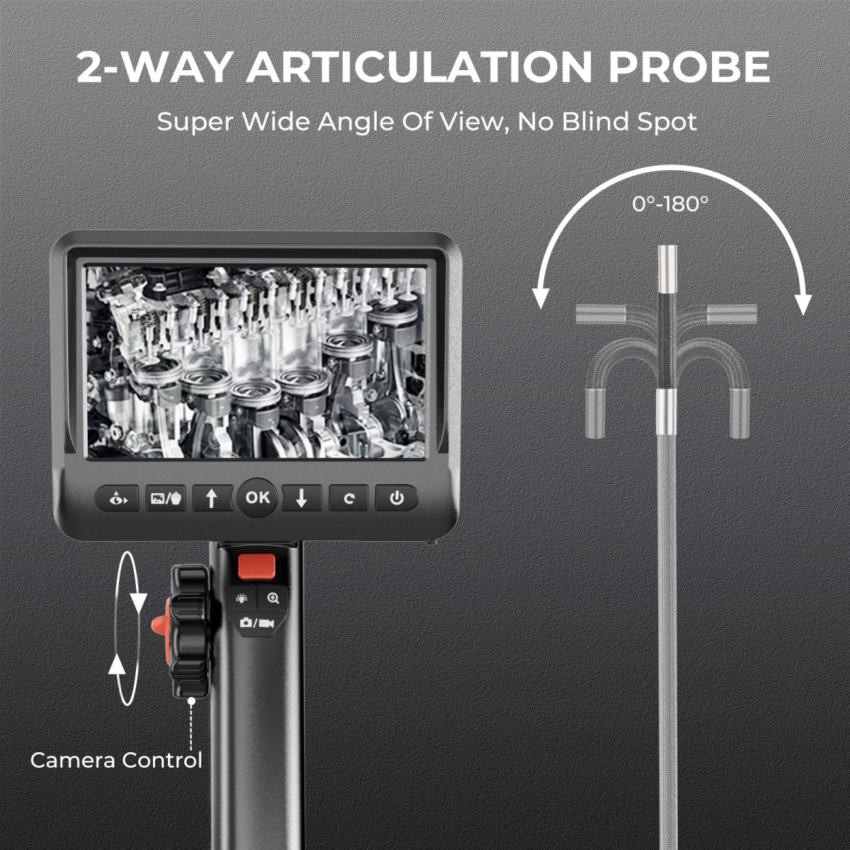 0.15 inch/3.9mm Smallest Borescope | Housing & Automobile Maintenance ...