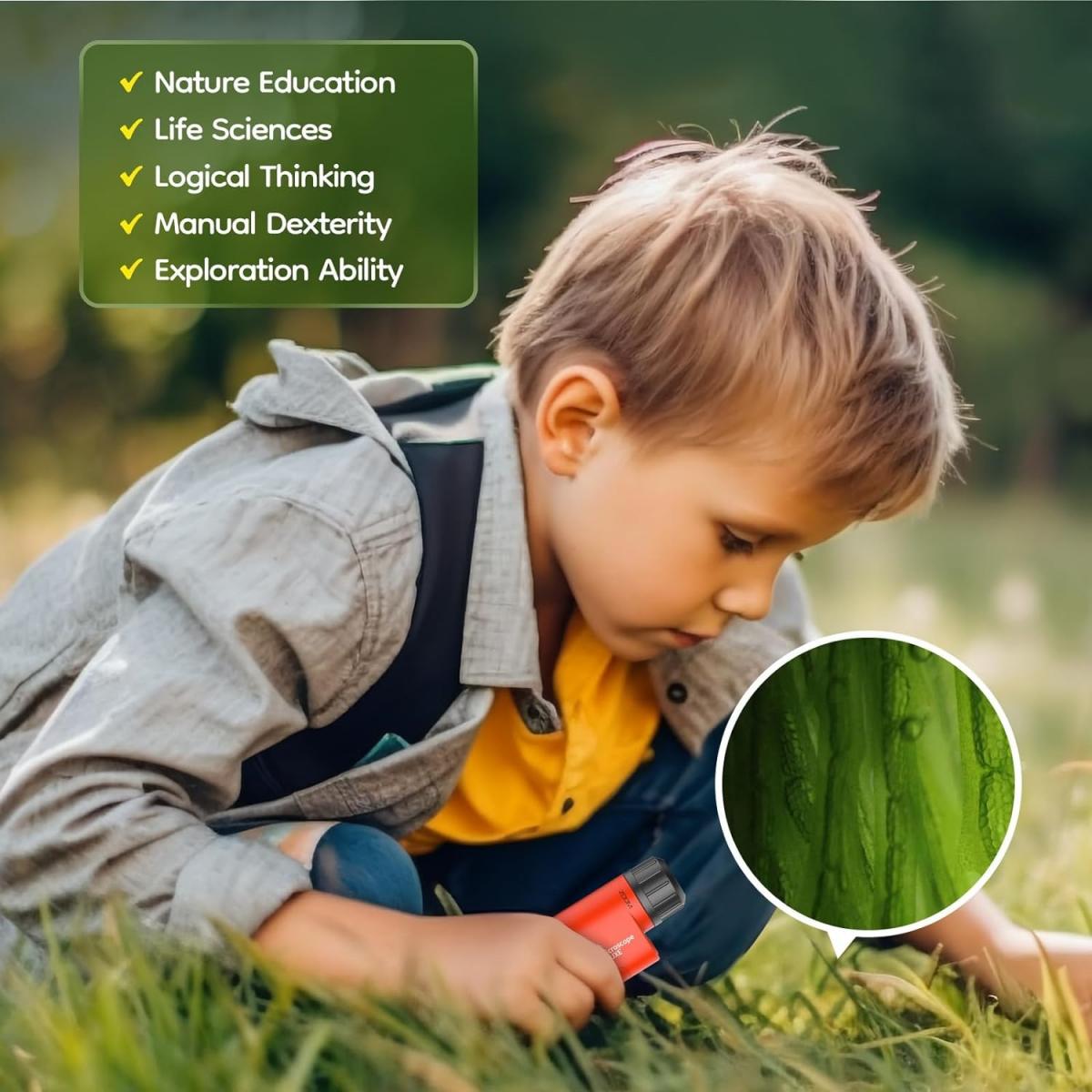 Mini Handheld Microscope 60X-120X - K&F Concept