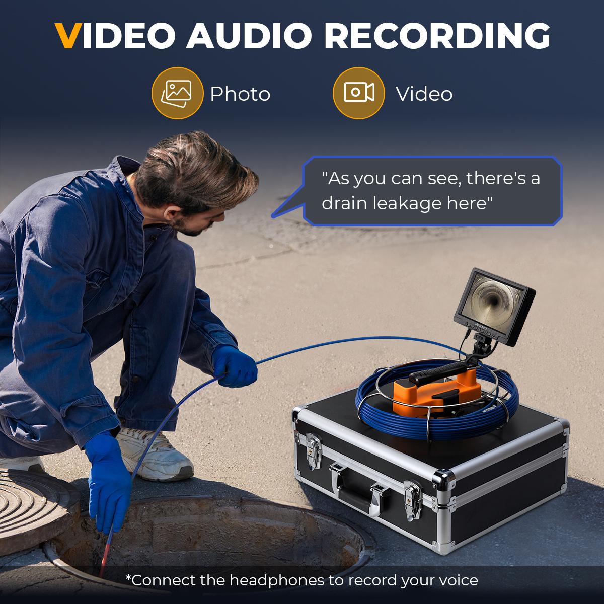 Sewer Inspection Camera | Kentfaith UK - K&F Concept