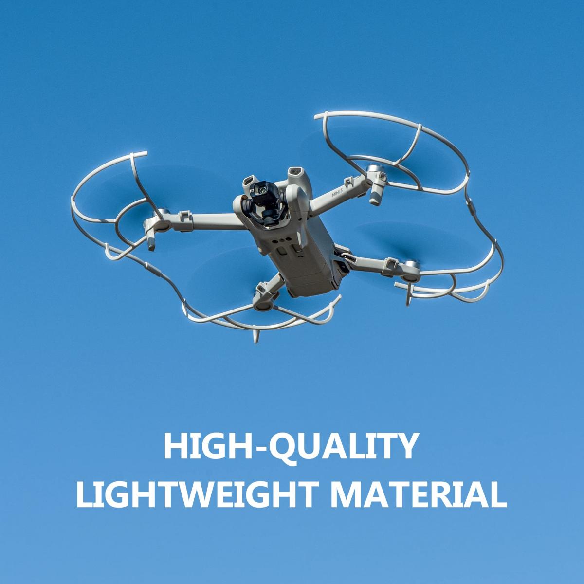 DJI Mini 3 Propeller Guard,Quick Release Removable Propellers Protector for DJI Mini 3 ...