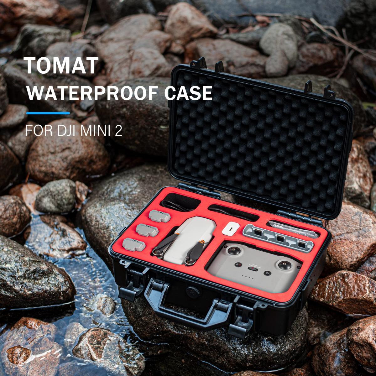 DJI Mini 2 SE Case Waterproof Hard Carrying Case for DJI Mini 2 /Mini 2 ...