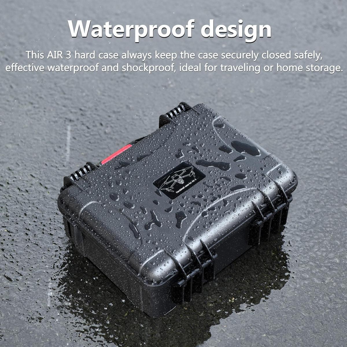DJI Air 3 Hard Case Waterproof Carrying Case for DJI Air 3 Fly More ...