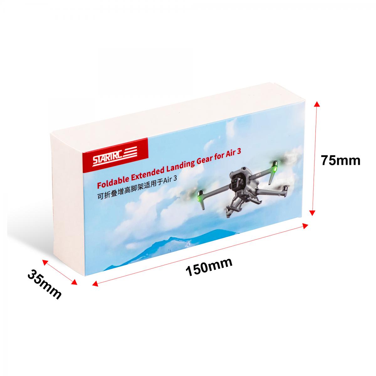 DJI Air 3 Landing Gear Leg Foldable Extended Kit for DJI Air 3 ...
