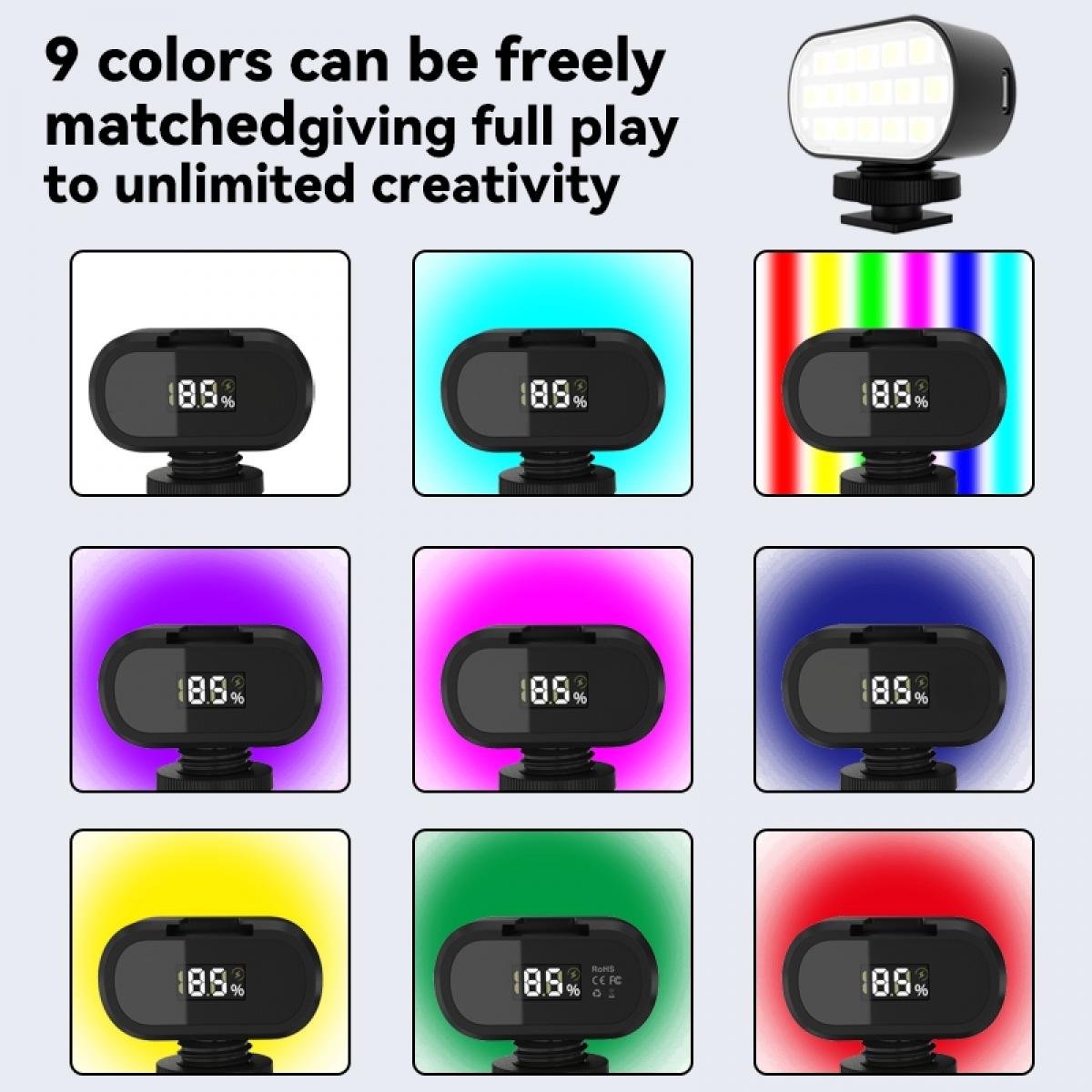 Led Fotolicht, 3 Farbtemperaturen, ST30 - KENTFAITH