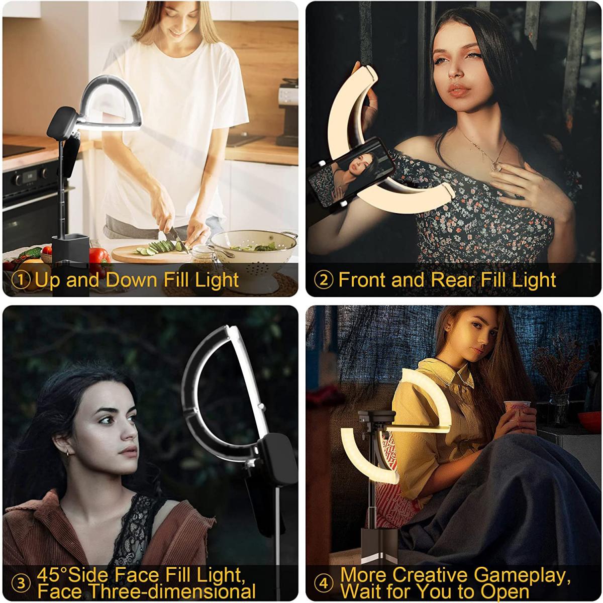 Ring Light With Tripod | Portable Ring Light - K&F Concept