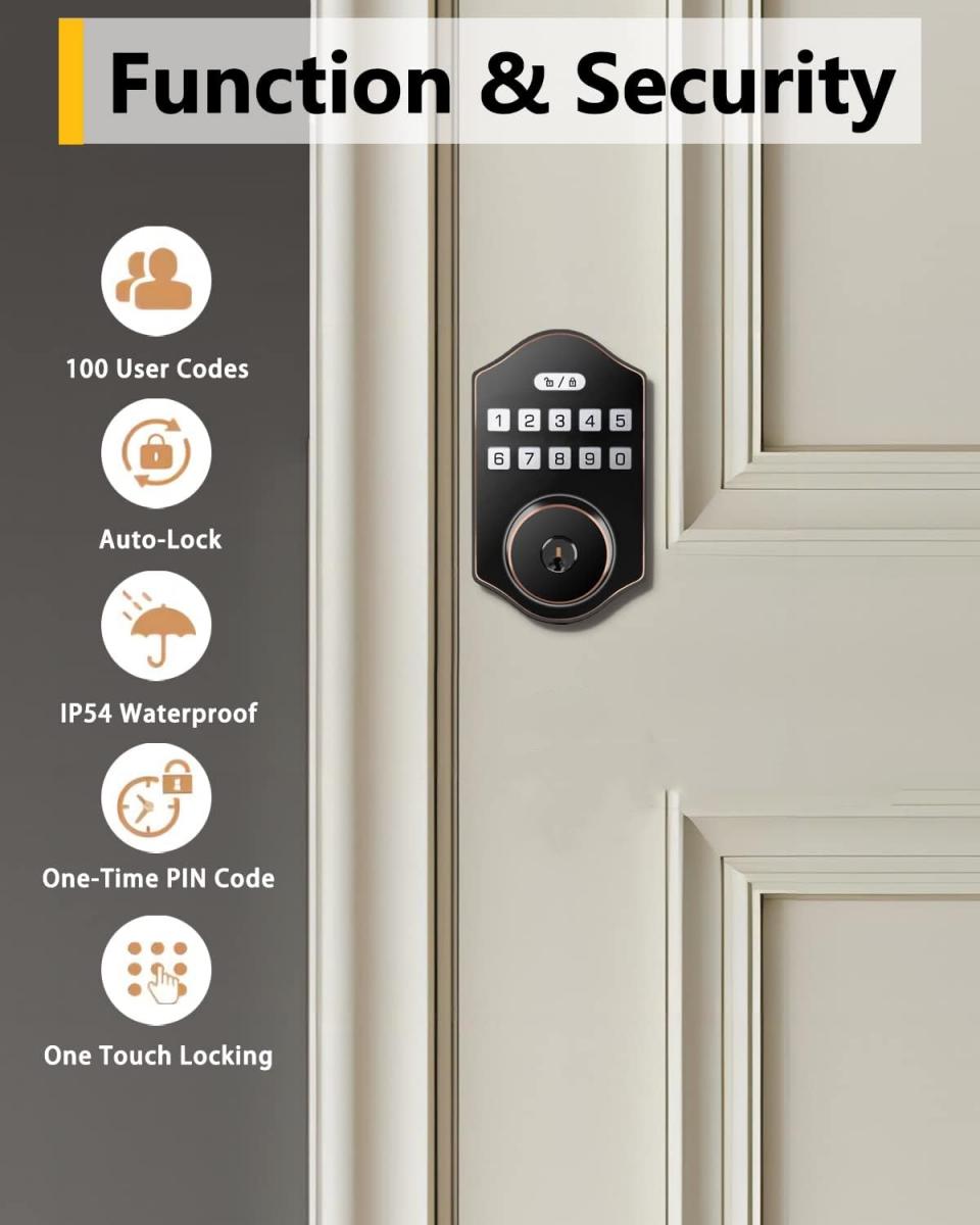 Auto Keyless Entry Door Lock K2 100 - K&F Concept