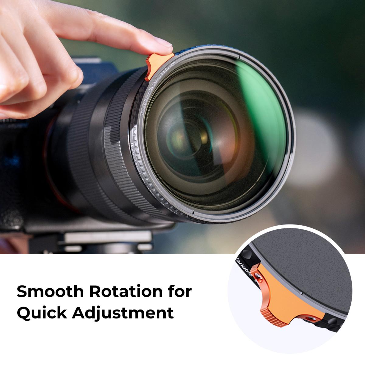 Pro Mist Nd Filter 82Mm 1/4 Nd2-400 2 In 1 | K&F Concept - KENTFAITH