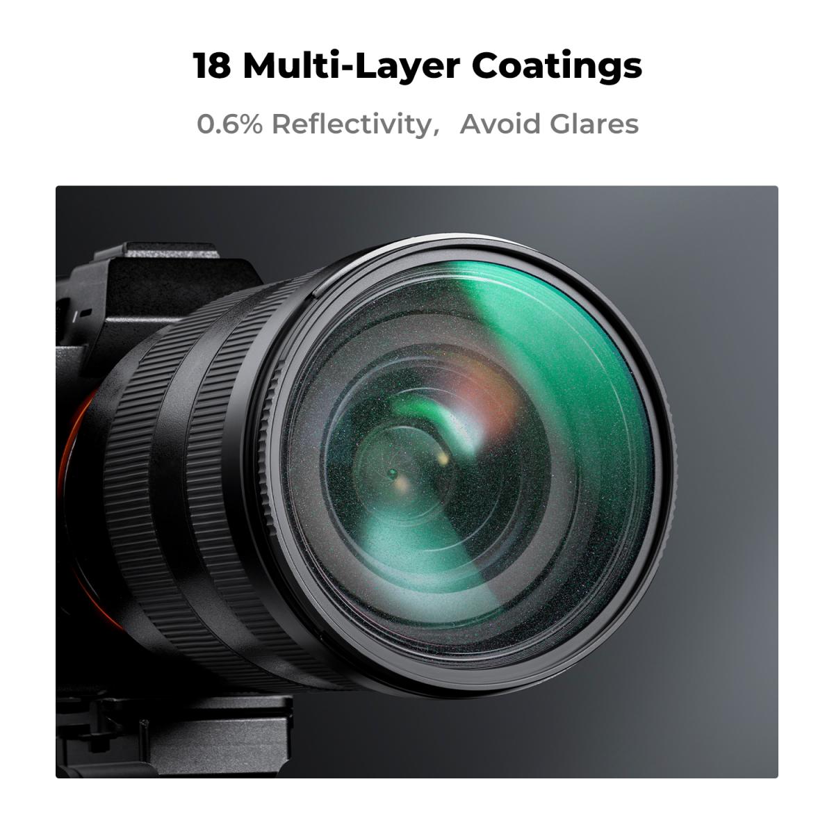 49mm Shimmer Diffusion 1 Filter Effect Filter Nano-Klear Series - K&F ...