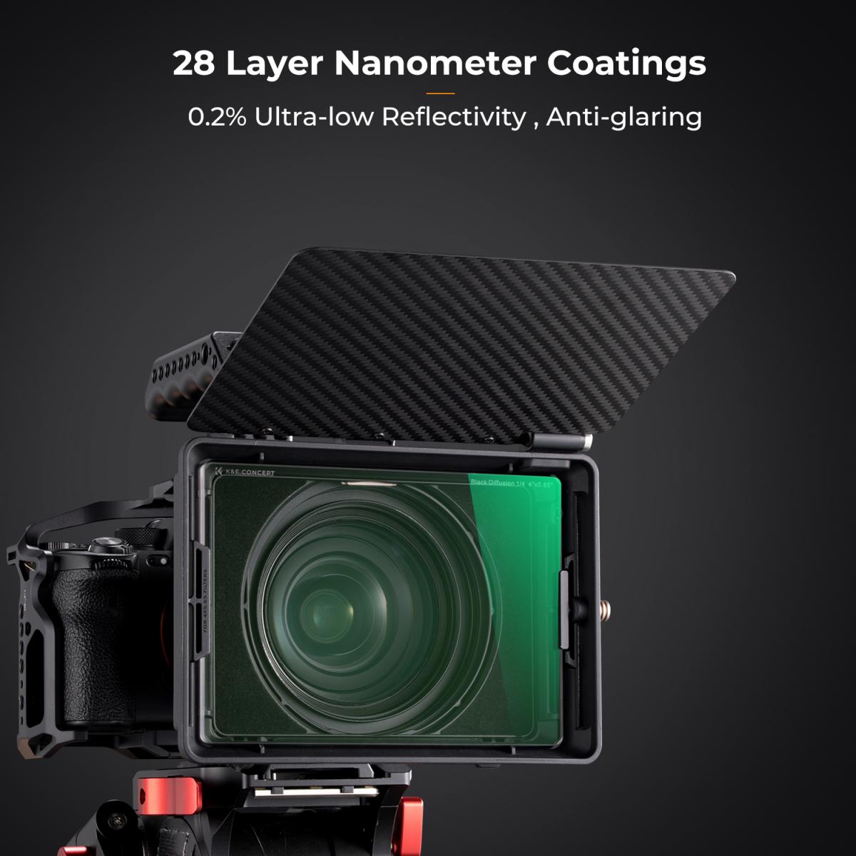 Matte Box Black Mist 1/4 Filter | K&F Concept Matte Box Filters - K&F ...