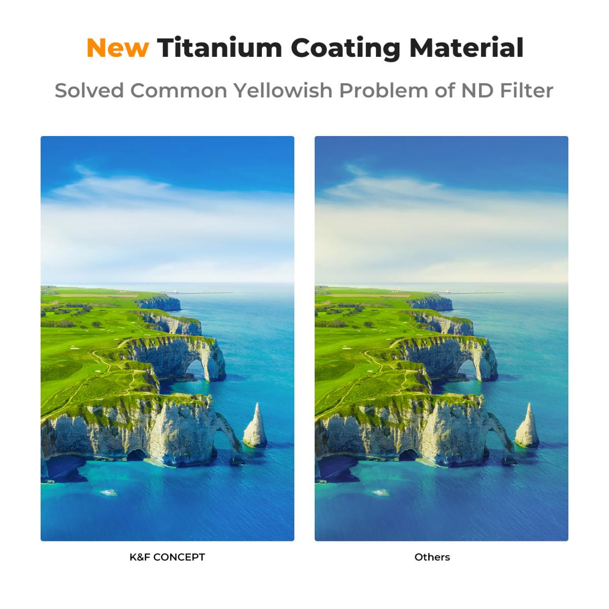 77mm True Color Variable ND(1-5 Stops) & CPL 2 in 1 - K&F Concept