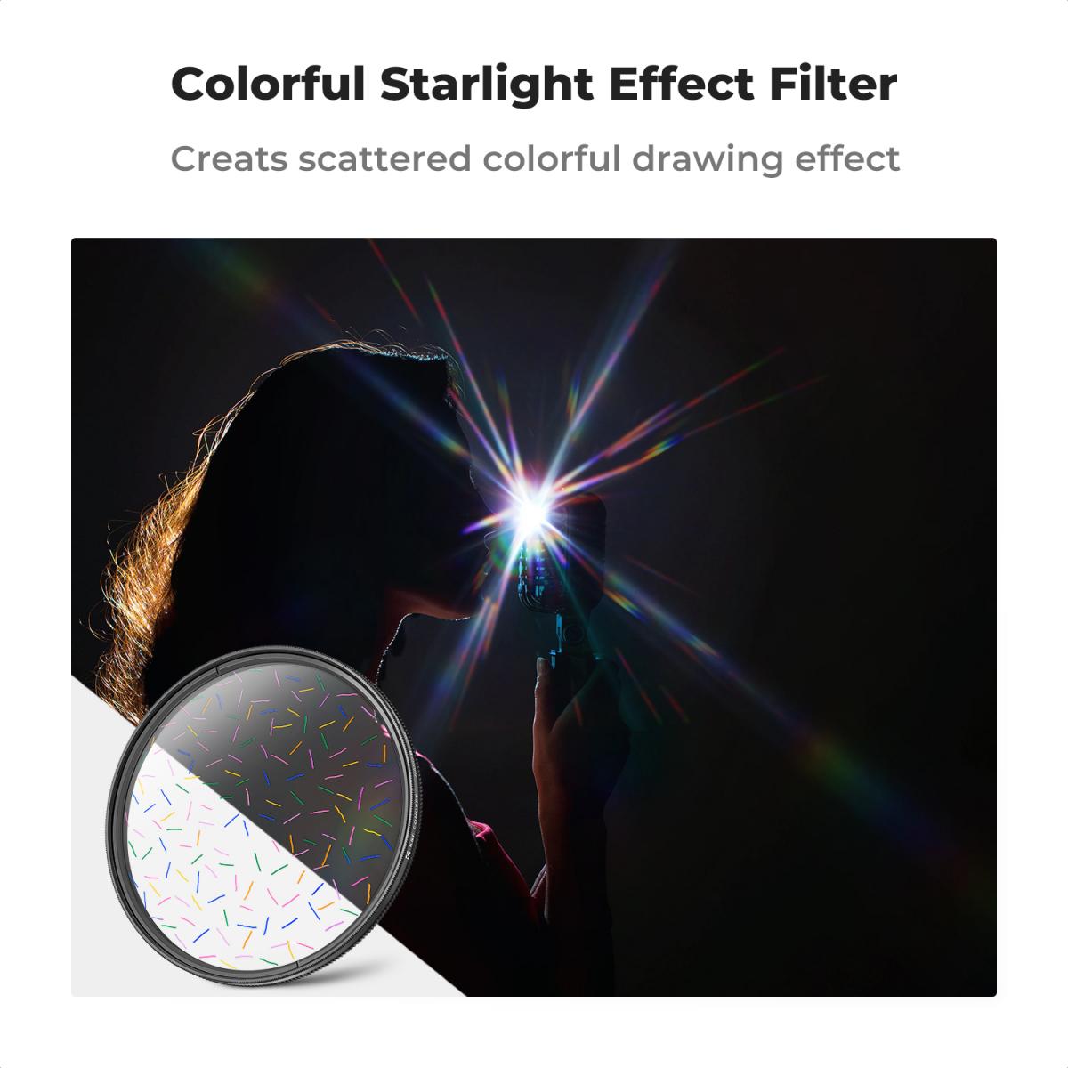 67mm Colorful Streak Filter - K&F Concept