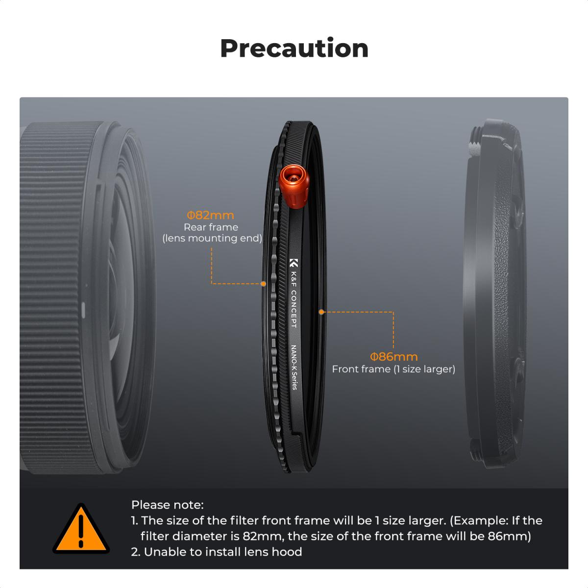 62mm Variable ND2-32 (1-5 Stops) & Circular Polarizing Filter CPL & Black Mist 1/4 3 in 1 HD ...