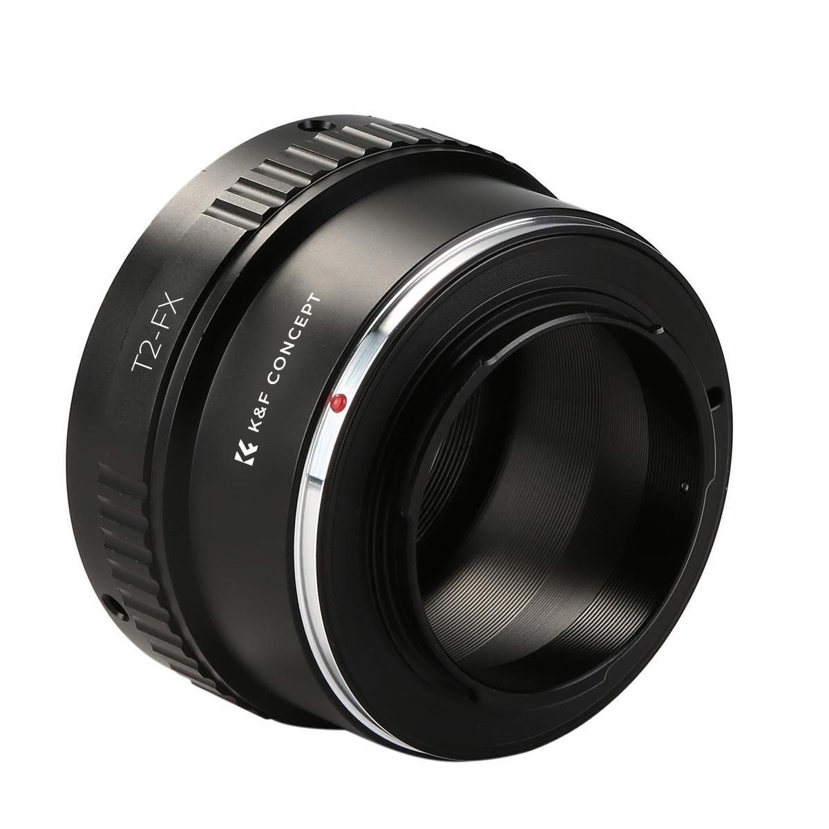 LENS ADAPTERS T2 Lens to Fuji X Camera Mount Adapter - K&F Concept
