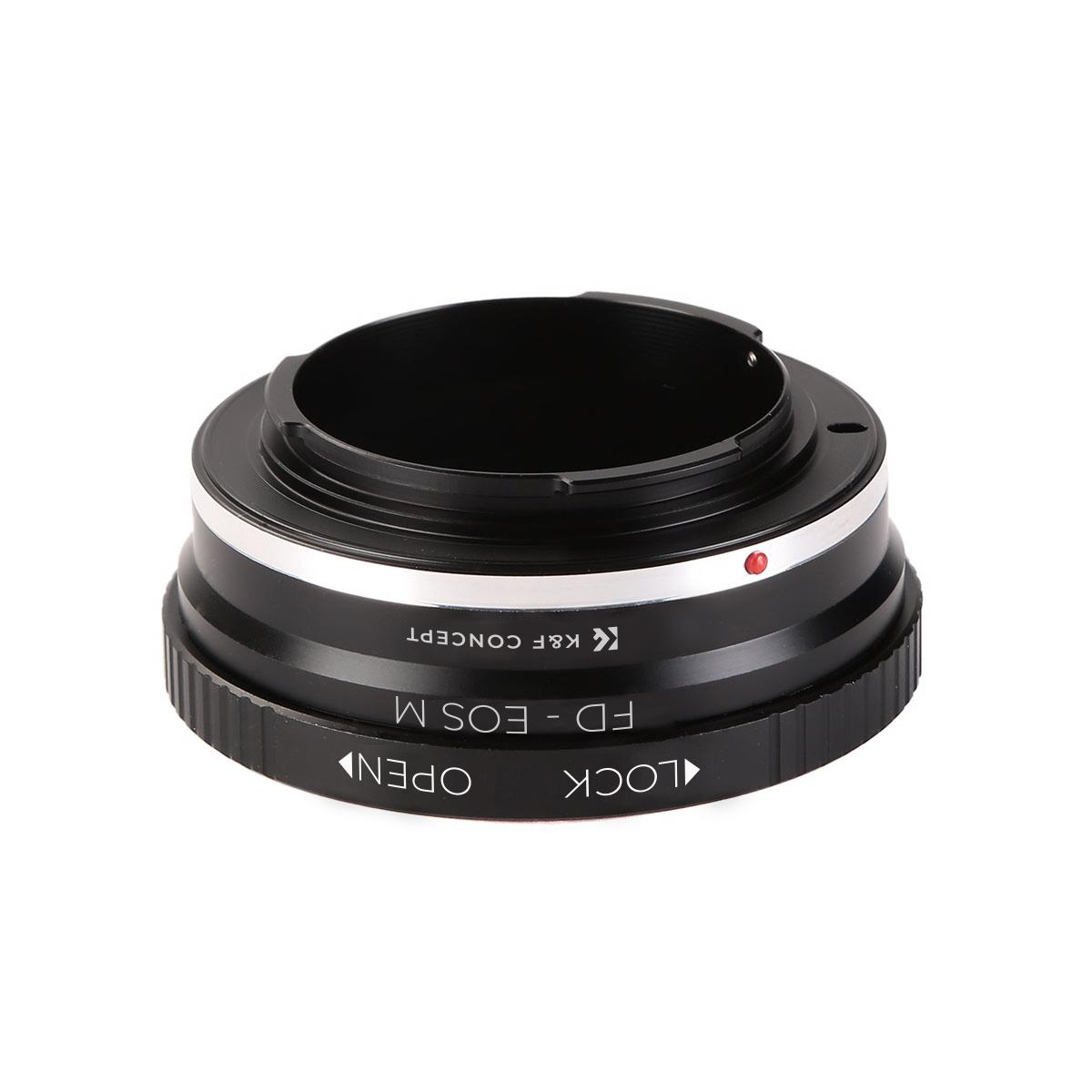 LENS ADAPTERS Canon FD lens to Canon EOS M Camera Mount Adapter - K&F Concept