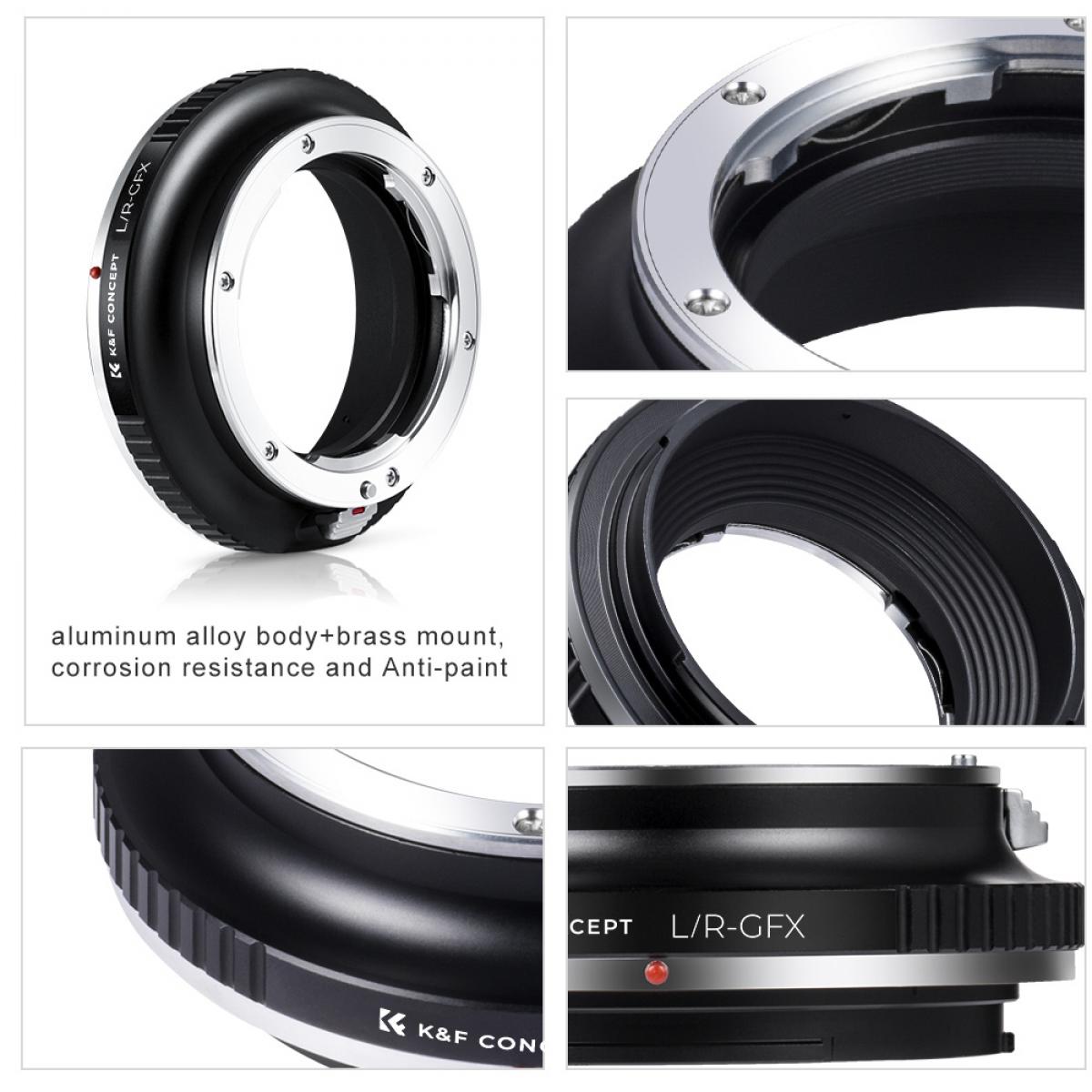 Adapter Leica R Obiektyw do Fujifilm GFX Aparat - K&F Concept