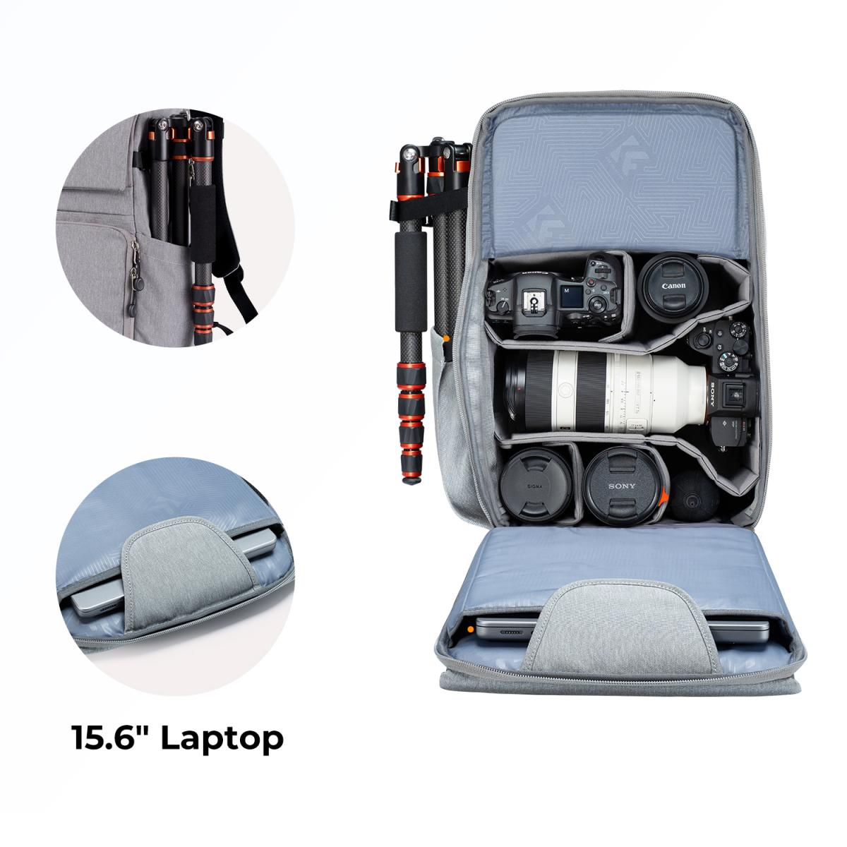 Compartiment Photo Pour Sac A Dos 22L 15,6 N11 K&F Concept - KENTFAITH