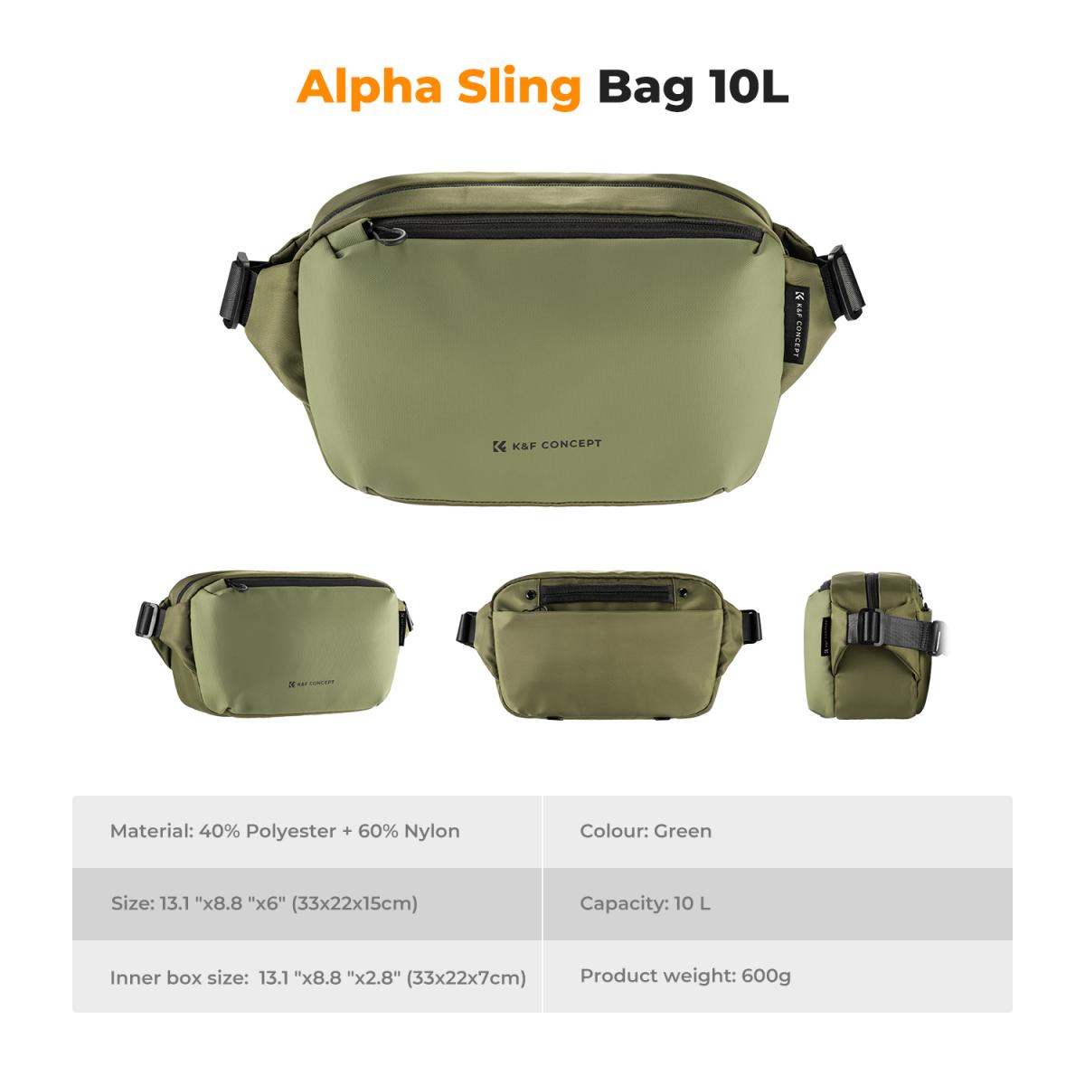Alpha Camera Sling Bag 10L Fotografie Schoudertas Compatibel Met Canon ...