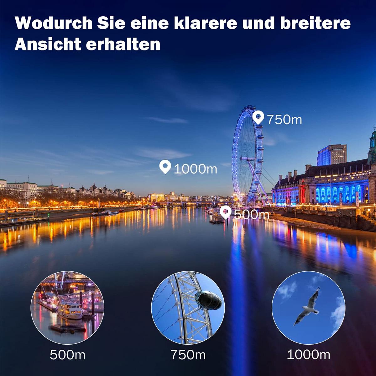 Cannocchiale Pirata 25X30, | Kentfaith - K&F Concept