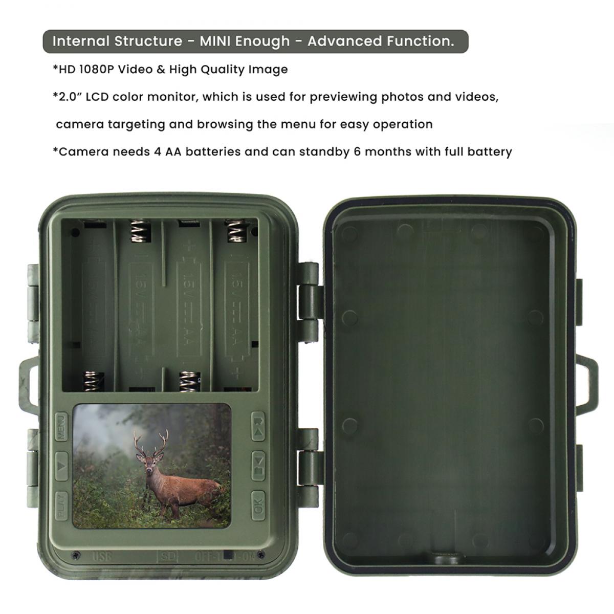 Trail Camera With Night Vision | Trail Camera Mini - K&F Concept