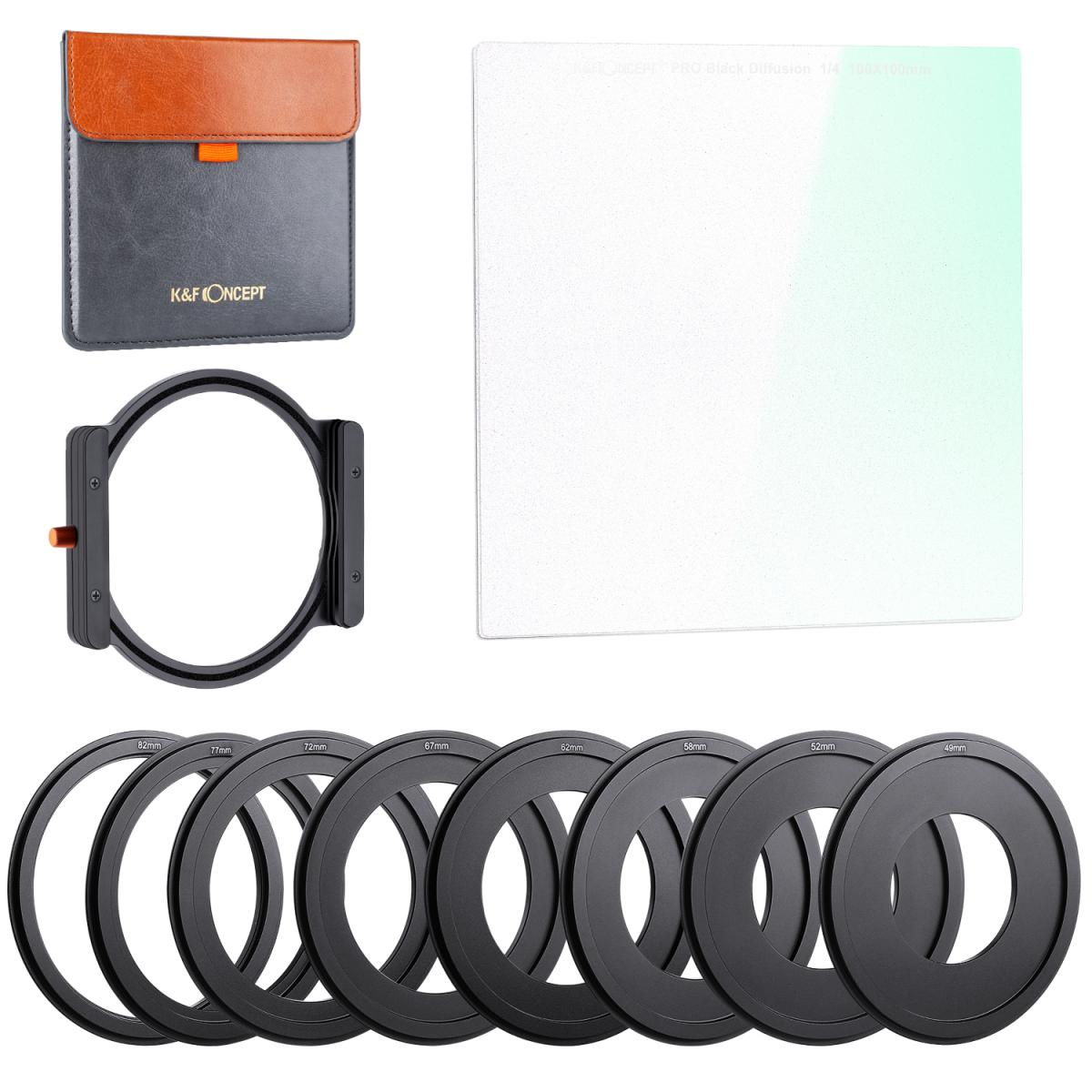 Smallrig Matte Box K&F Concept 4×4.65″ Square Filter Tray For Matte Box ...