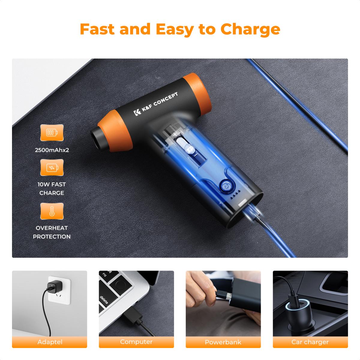 K&F Concept 14 in 1 Spolverino ad aria compressa - K&F Concept