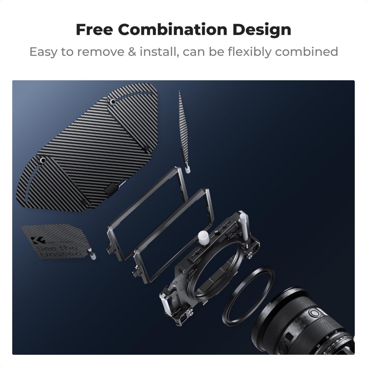 Lightweight Matte Box | Camera Matte Box - K&F Concept