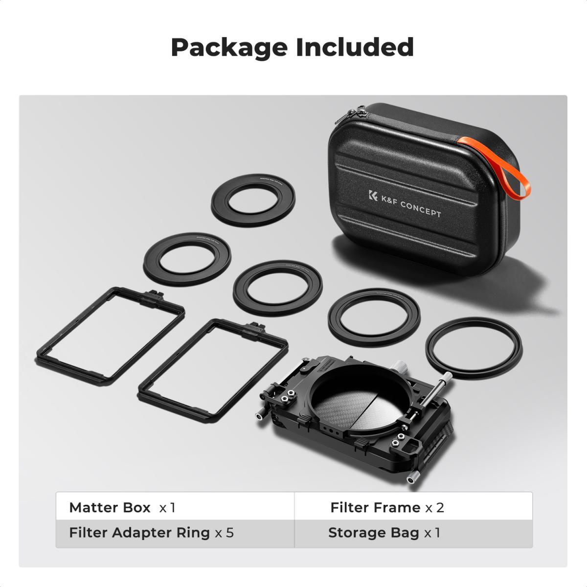 Lightweight Matte Box | Camera Matte Box - K&F Concept